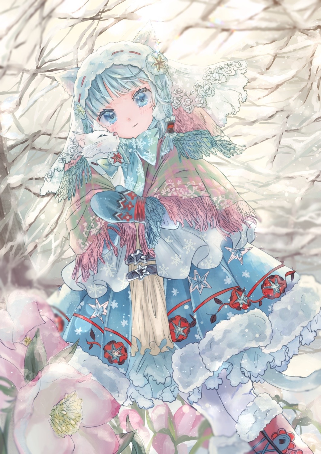 bunapi (bunapii) animal ears dress neko nekomimi | #850750 | yande.re